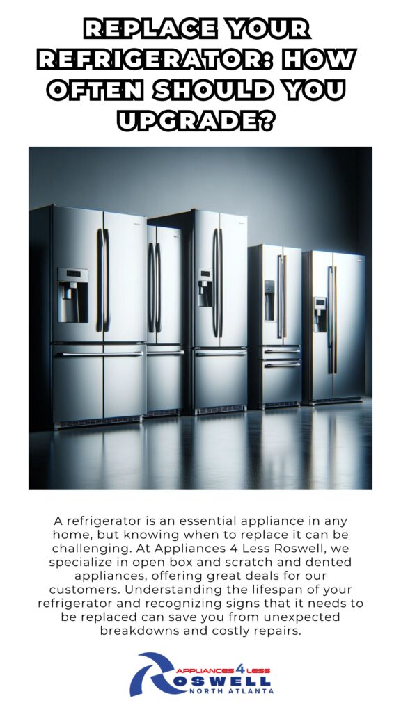 Replace Your Refrigerator: How Often to Upgrade - Appliances 4 Less ...